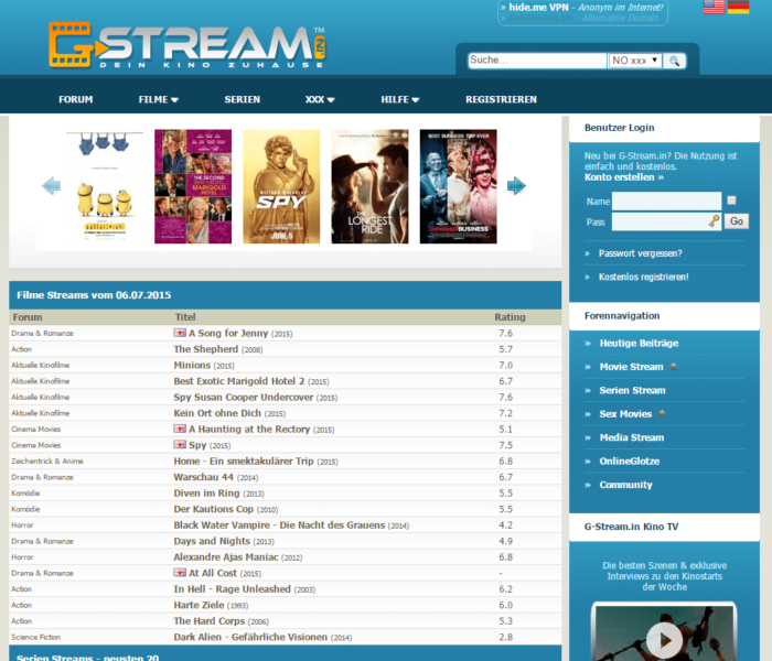 G-Stream.to (07/2025): 11 legale & kostenlose Alternativen