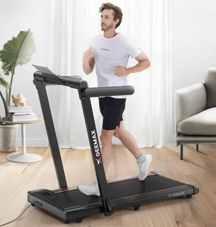 Geemax C2 - faltbares Laufband mit platzsparendem Design