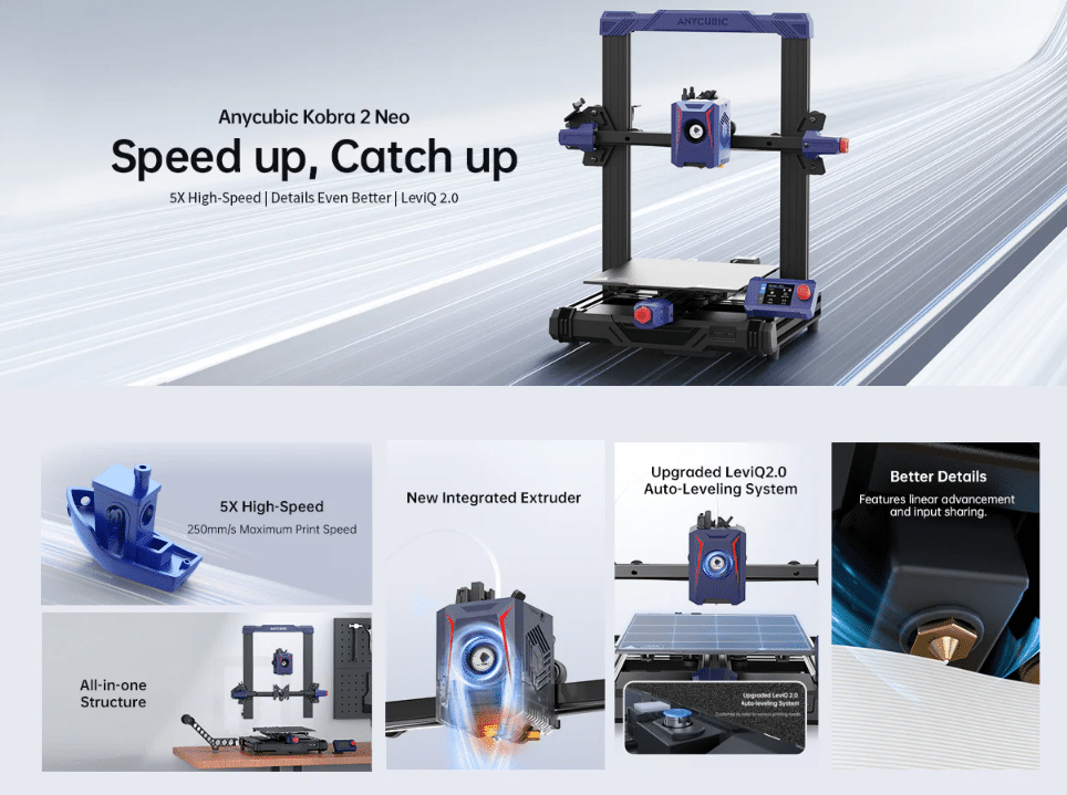 Anycubic Kobra 2 Übersicht - 3D Drucker für alle Bedürfnisse und ...