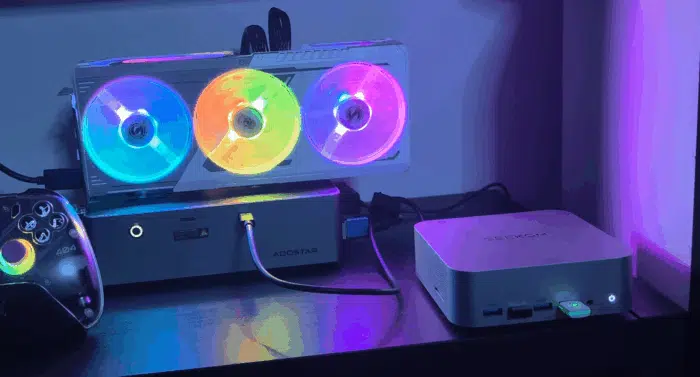 AOOSTAR AG02 EGPU-Dock - PCs mit heftiger GPU Power füttern!